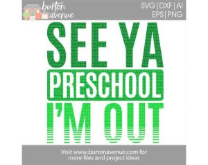 See Ya I'm Out SVG Bundle - Burton Avenue