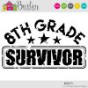 8th Grade Survivor Cut File - Burton Avenue